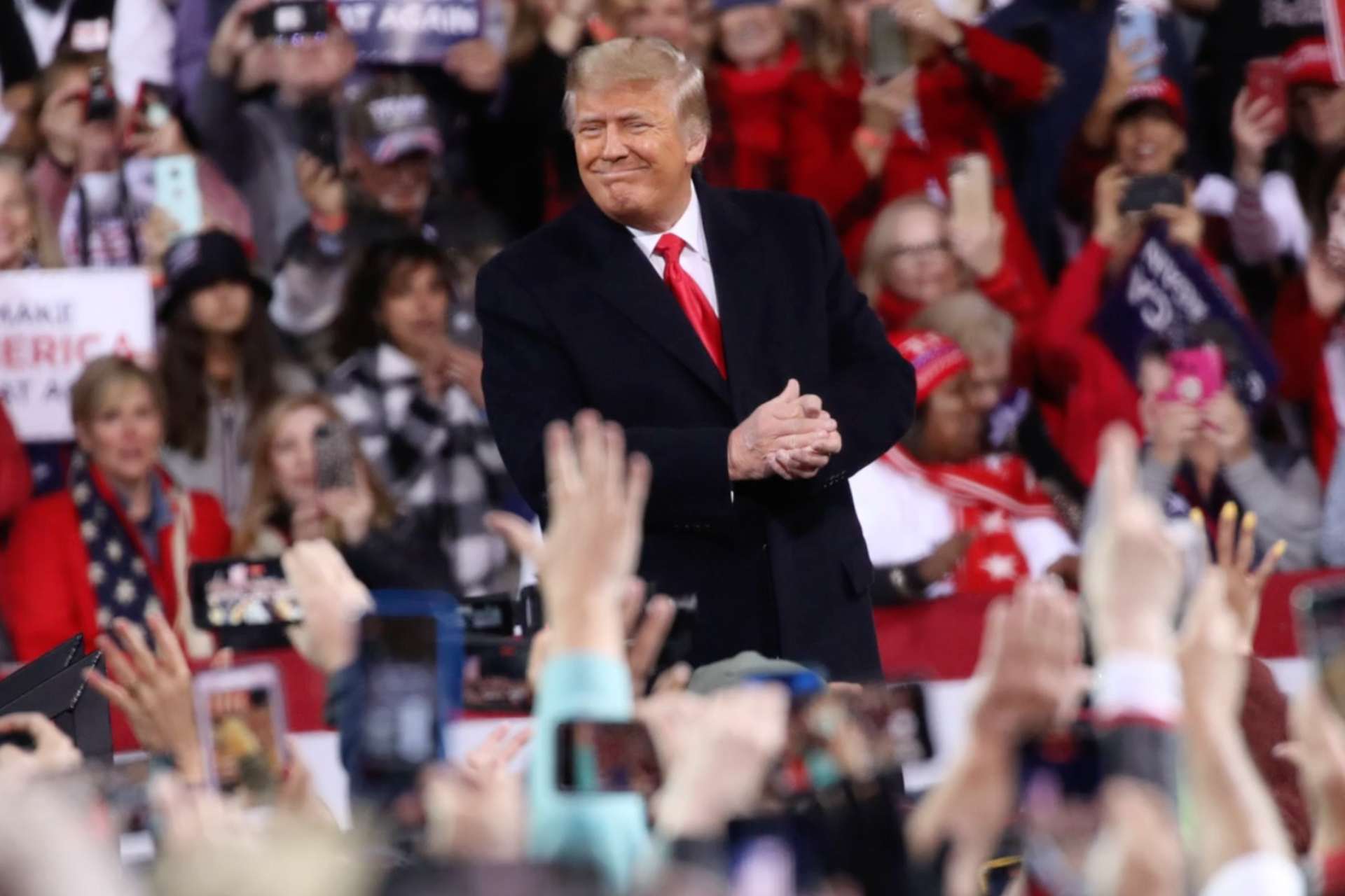 Trump Holds Huge Rally In Georgia Free Speech Tv