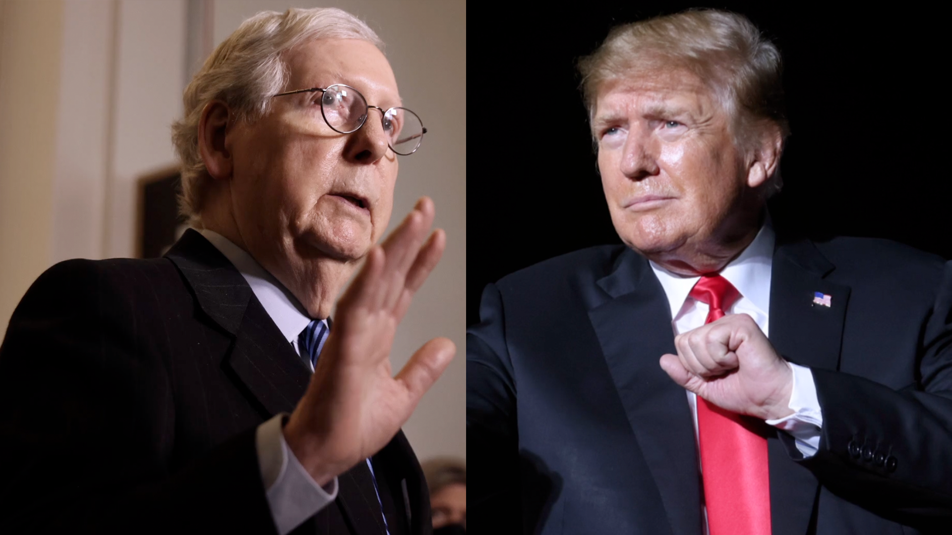 Trump Trashes Mitch McConnell in Bizarre Statement - Free Speech TV Trump Trashes Mitch McConnell in Bizarre Statement - Free Speech TV