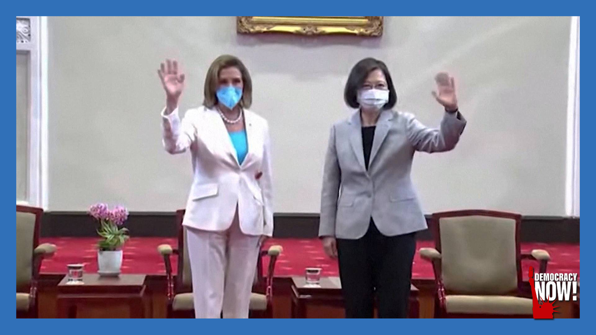 U S China Tensions Rise As Pelosi Vows “ironclad” Support For Taiwan